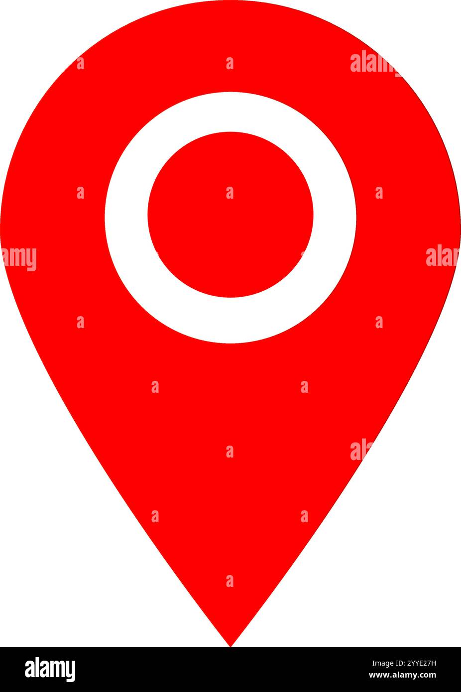 red map pointer, map pin 3D Stock Vector Image & Art - Alamy