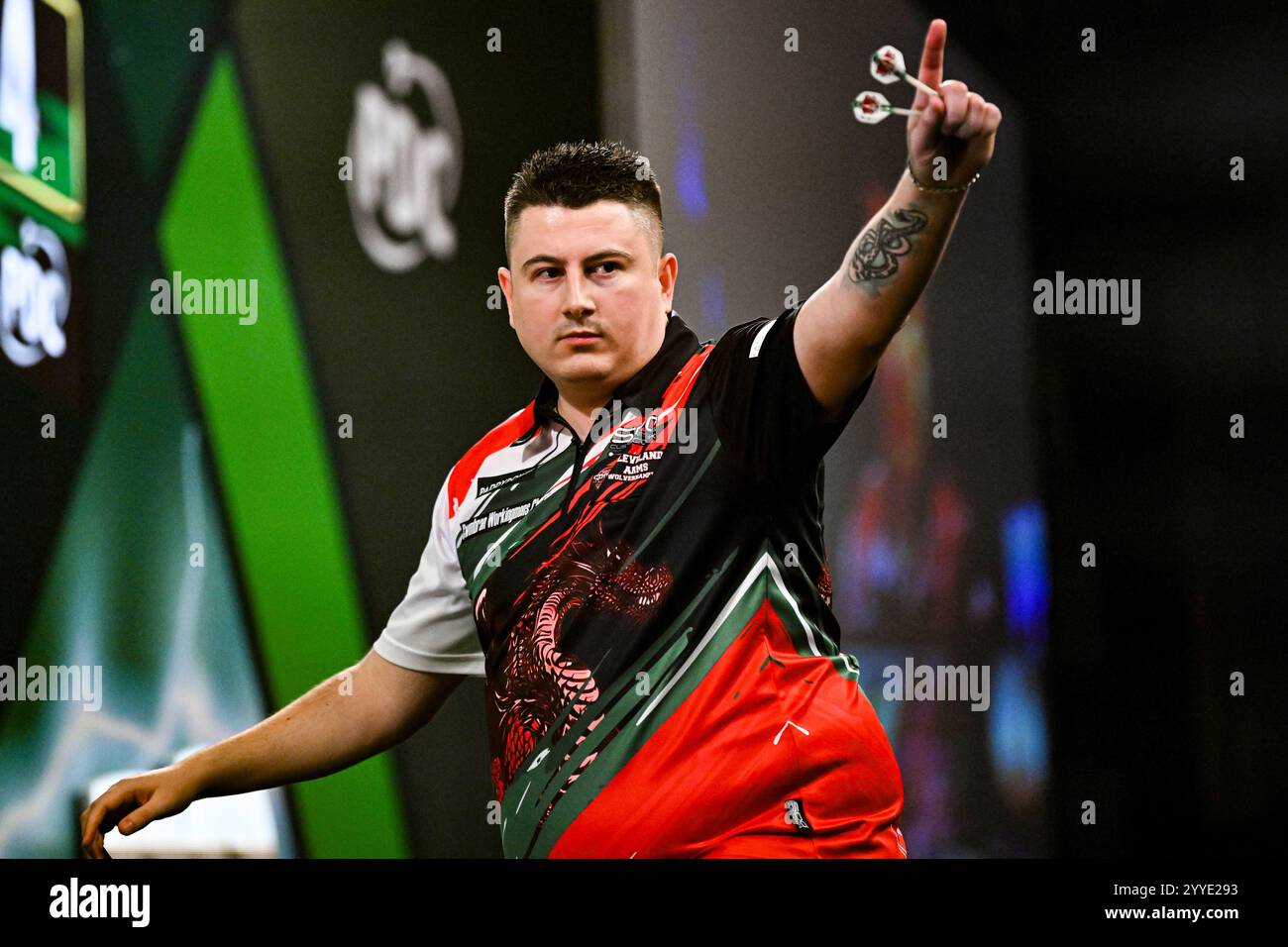 Alexandra Palace, London, UK. 21st Dec, 2024. 2024/25 PDC Paddy Power ...