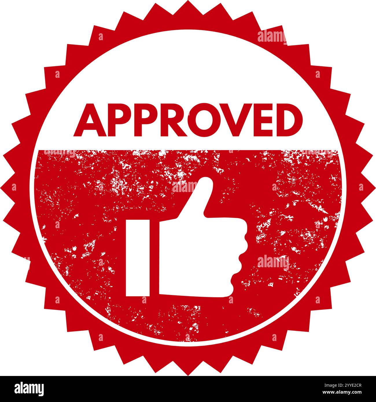 Approved label - vector illustration Stock Vector Image & Art - Alamy