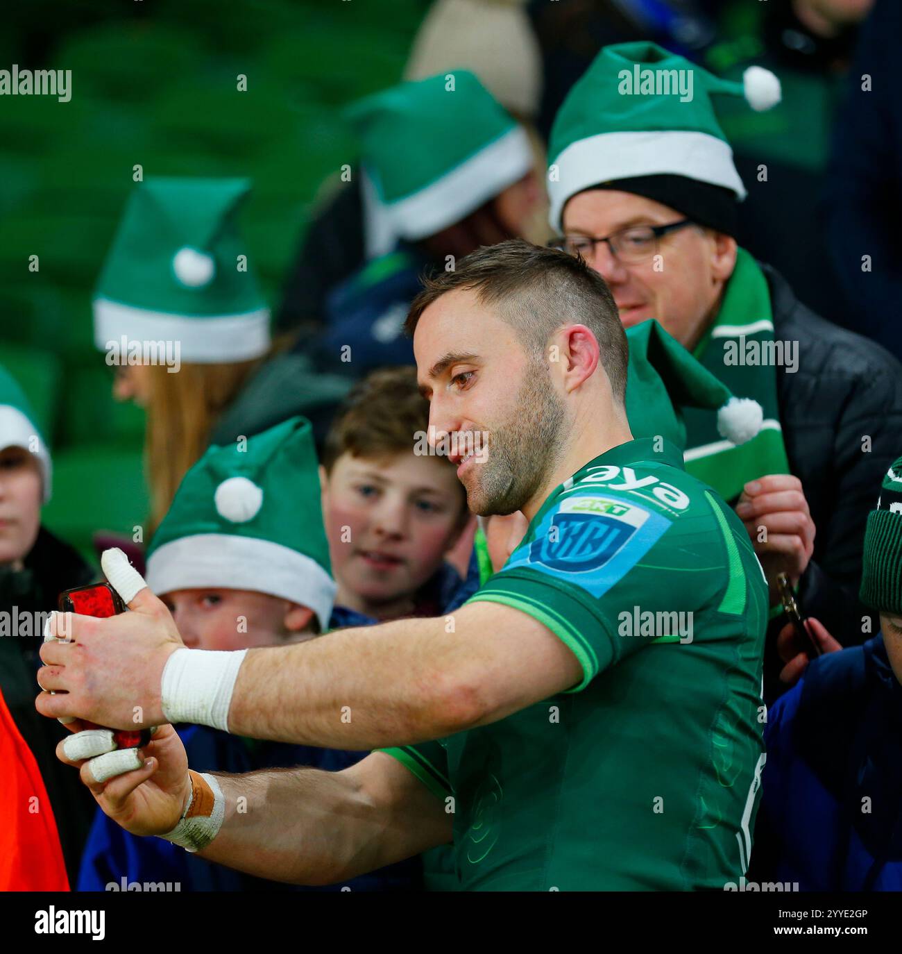 Aviva Stadium, Dublin, Ireland. 21st Dec, 2024. United Rugby ...