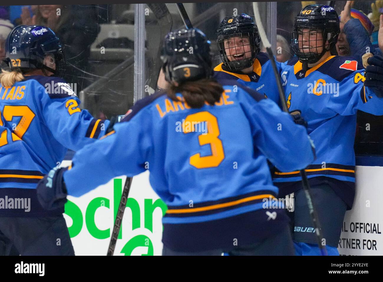 Toronto, Canada. 21st Dec, 2024. Toronto Sceptres' Izzy Daniel (8 ...
