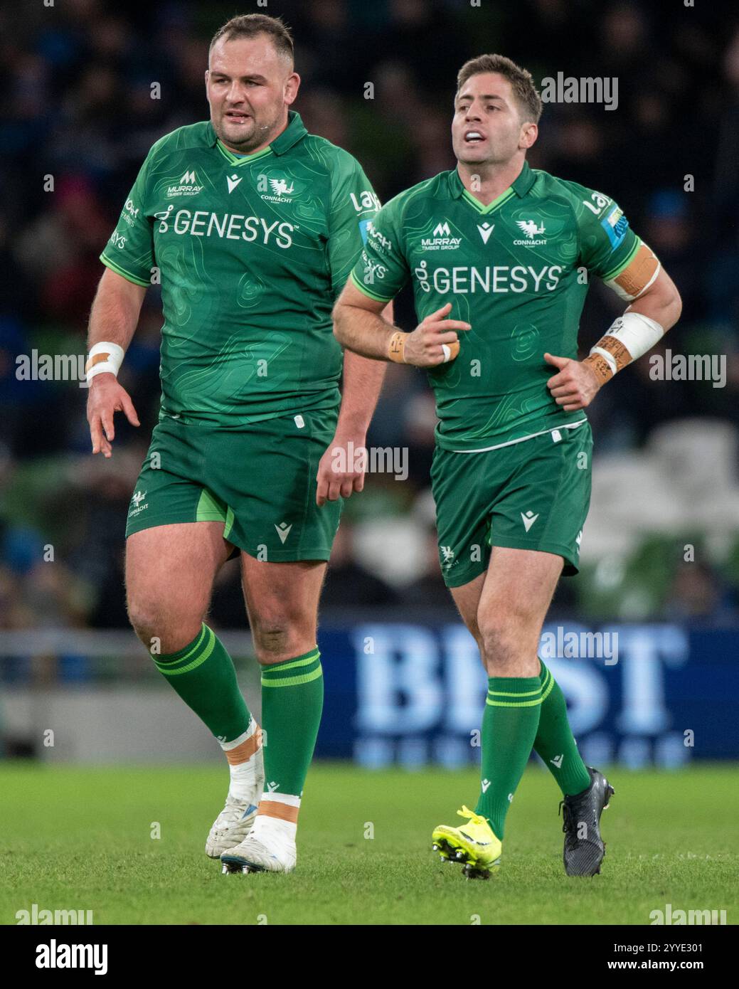 Dublin, Ireland. 21st Dec, 2024. Jack Aungier of Connacht and Santiago ...