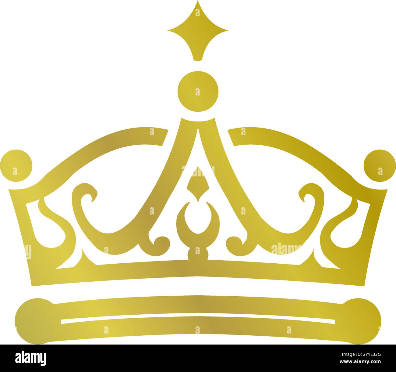 Crown, premium, jewel - vector illustration Stock Vector Image & Art ...