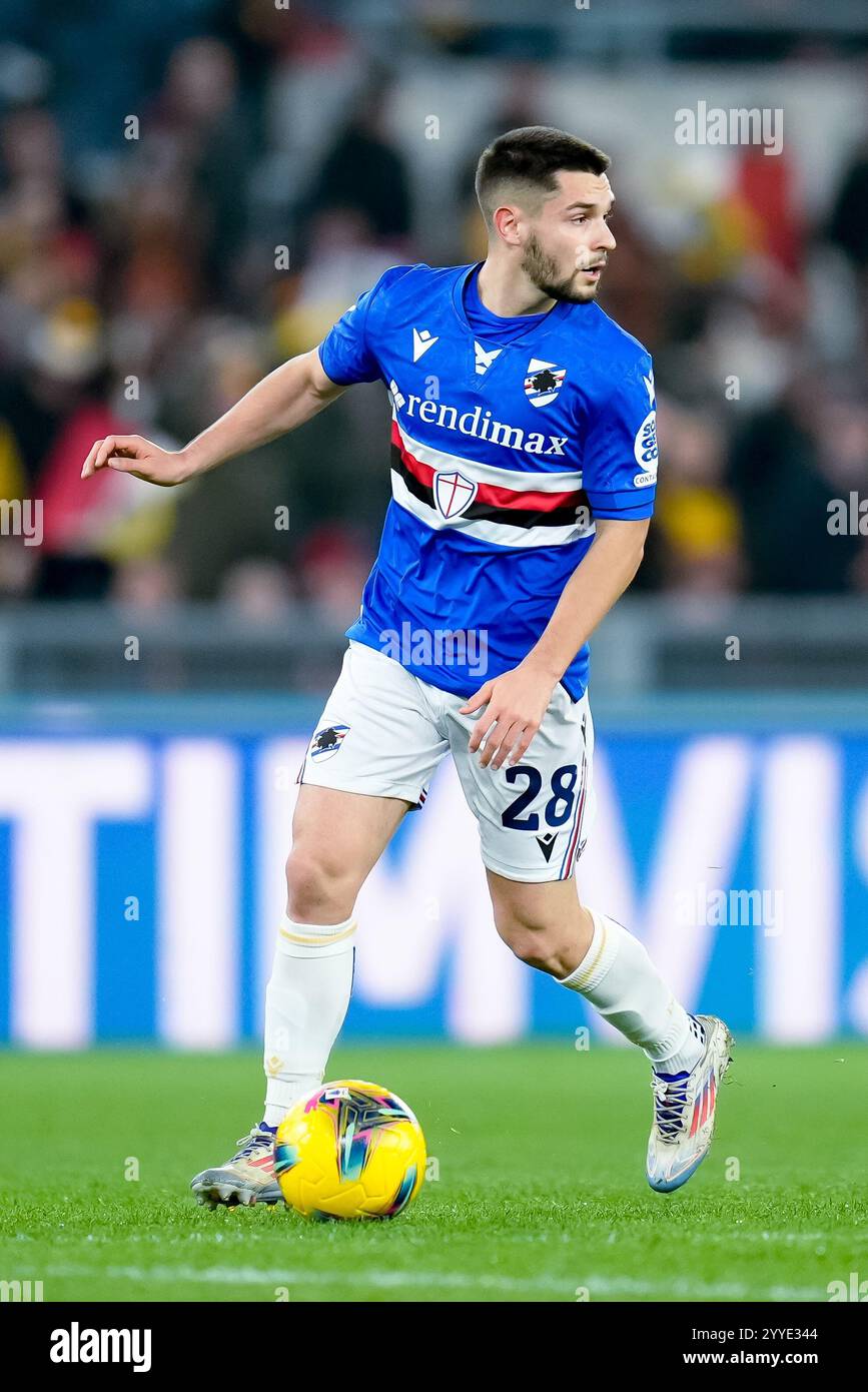 Rome, Italy. 18th Dec, 2024. Gerard Yepes of UC Sampdoria during the ...
