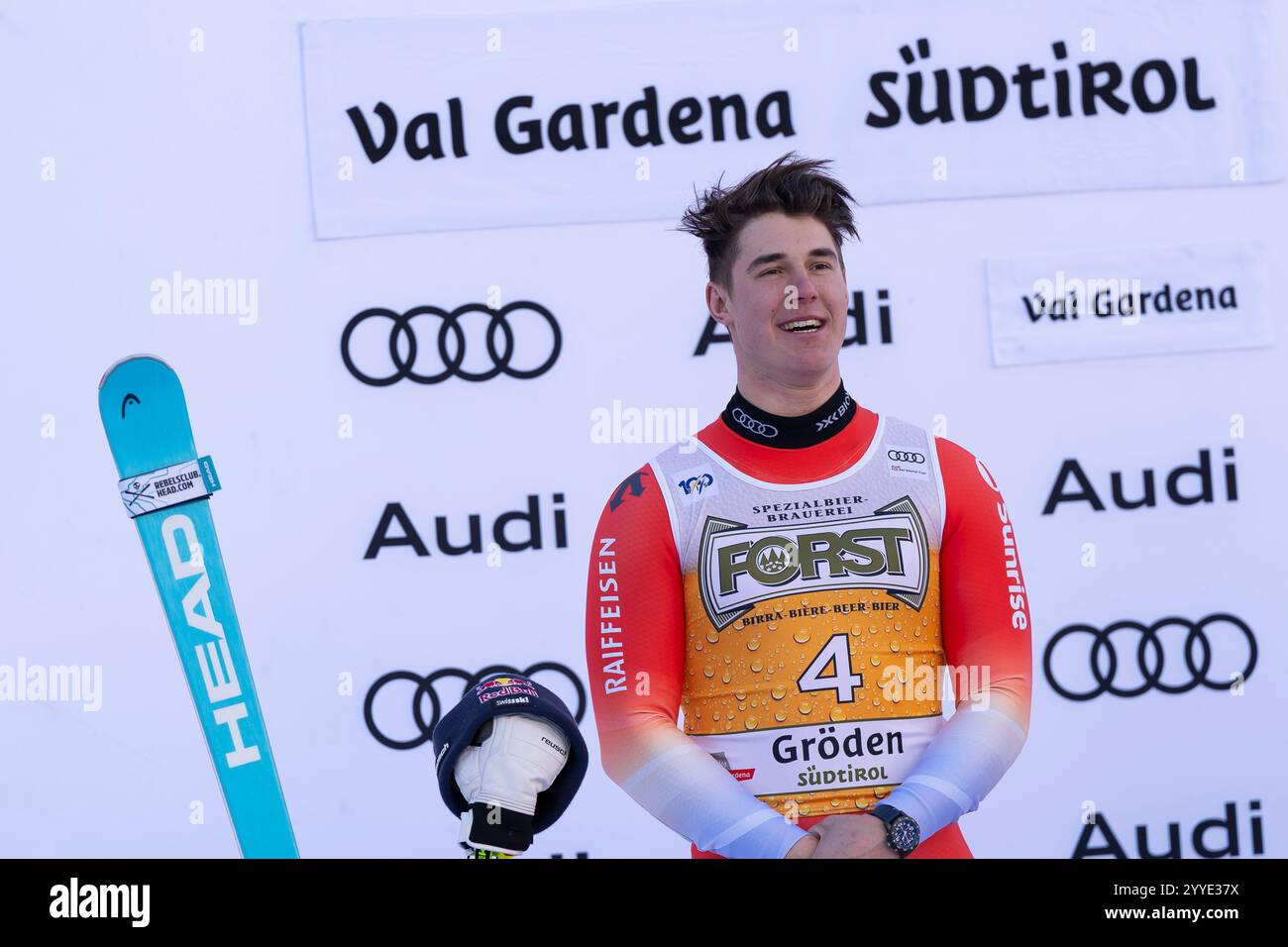 Val Gardena, Italy 21 December, 2024. ODERMATT Marco (SUI) winner, von ...