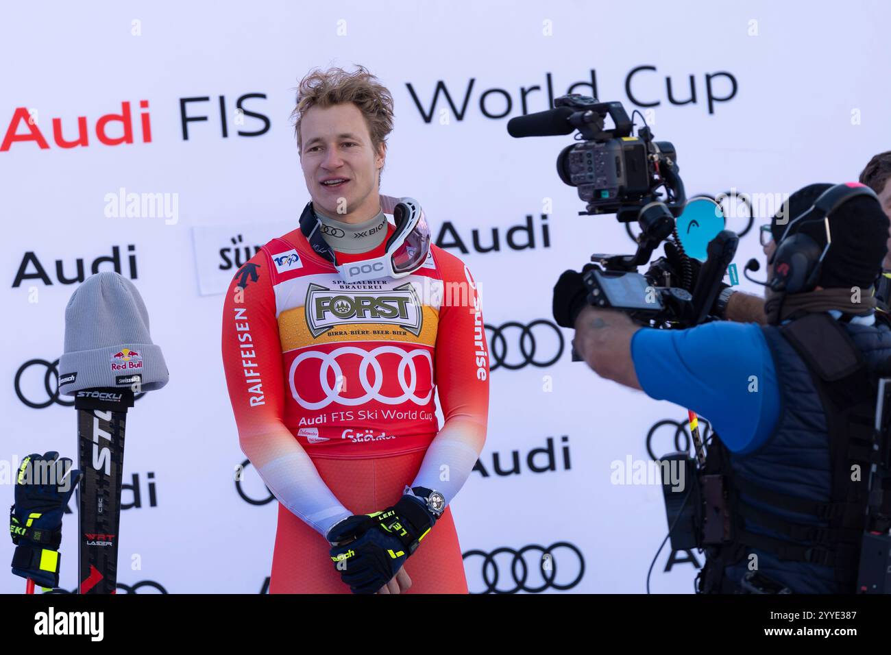 Val Gardena, Italy 21 December, 2024. ODERMATT Marco (SUI) winner, von ...