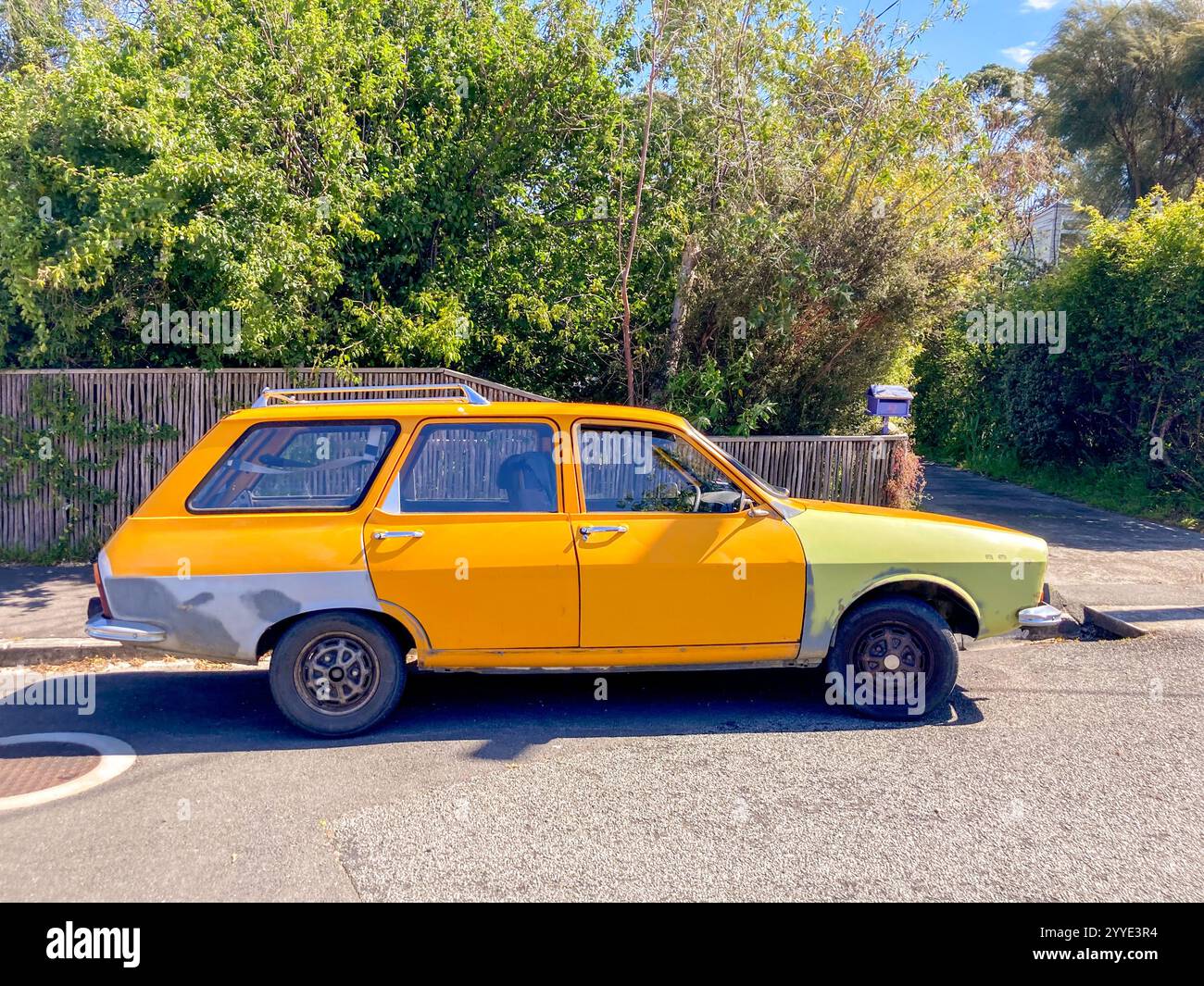 Hobart, Tasmania Australia - December 17 2024: French Renault 12 ...