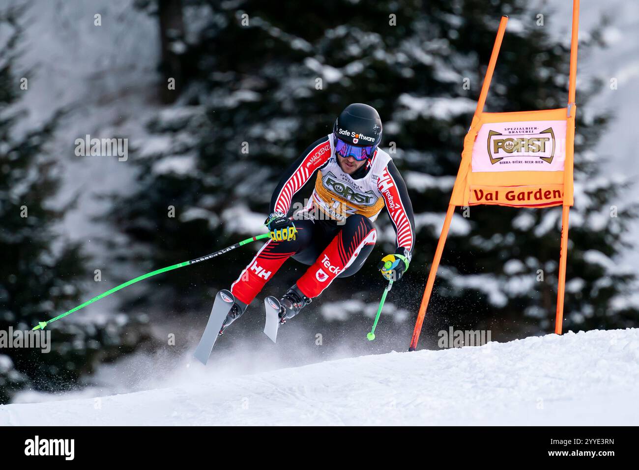 Val Gardena, Italy. 21 December, 2024 ALEXANDER Cameron (CAN) competing ...