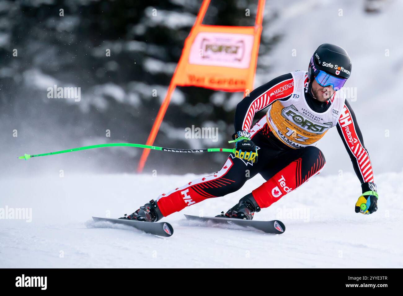 Val Gardena, Italy. 21 December, 2024 ALEXANDER Cameron (CAN) competing ...
