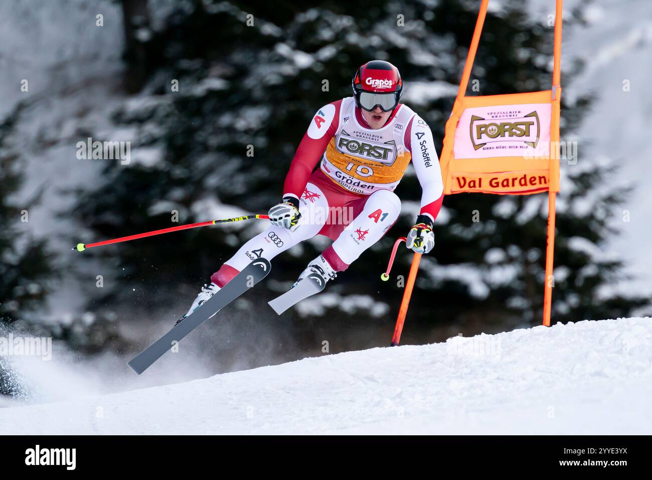 Val Gardena, Italy. 21 December, 2024 BABINSKY Stefan (AUT) competing ...