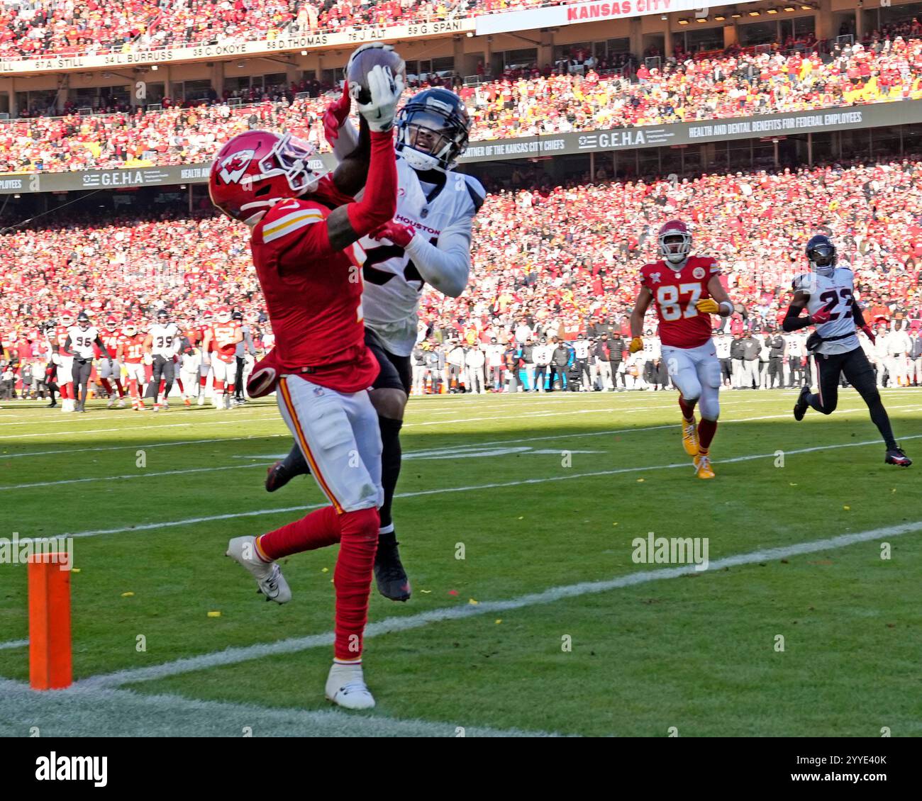 Kansas City, United States. 21st Dec, 2024. Kansas City Chiefs wide ...
