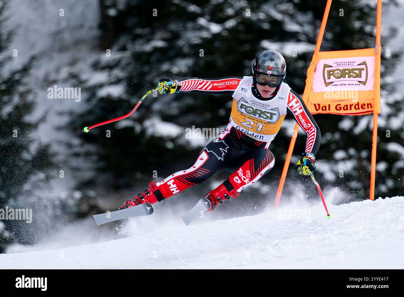 Val Gardena, Italy. 21 December, 2024 READ Jeffrey (CAN) competing in ...