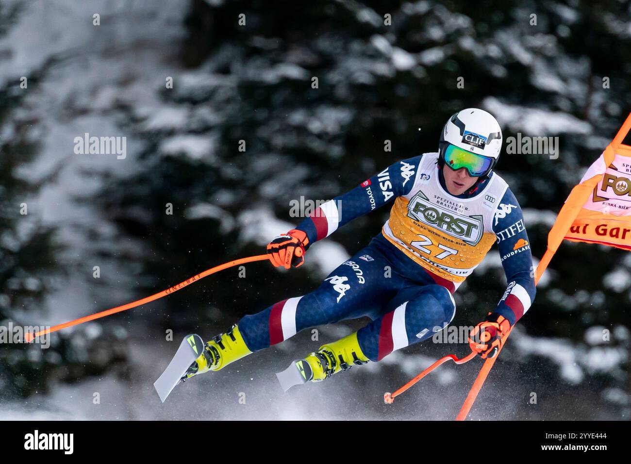 Val Gardena, Italy. 21 December, 2024 MORSE Sam (USA) competing in the ...