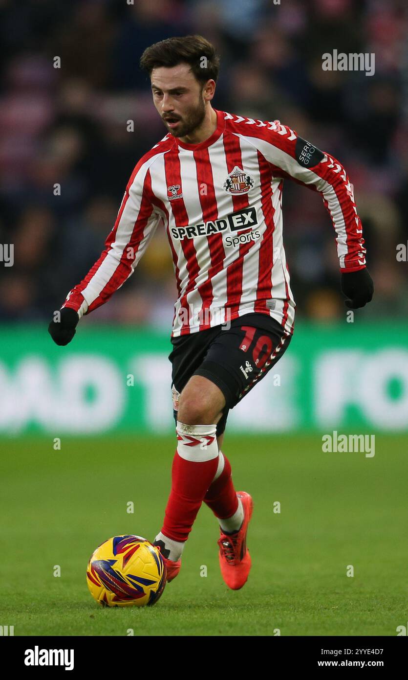Sunderland's Patrick Roberts during the Sky Bet Championship match ...