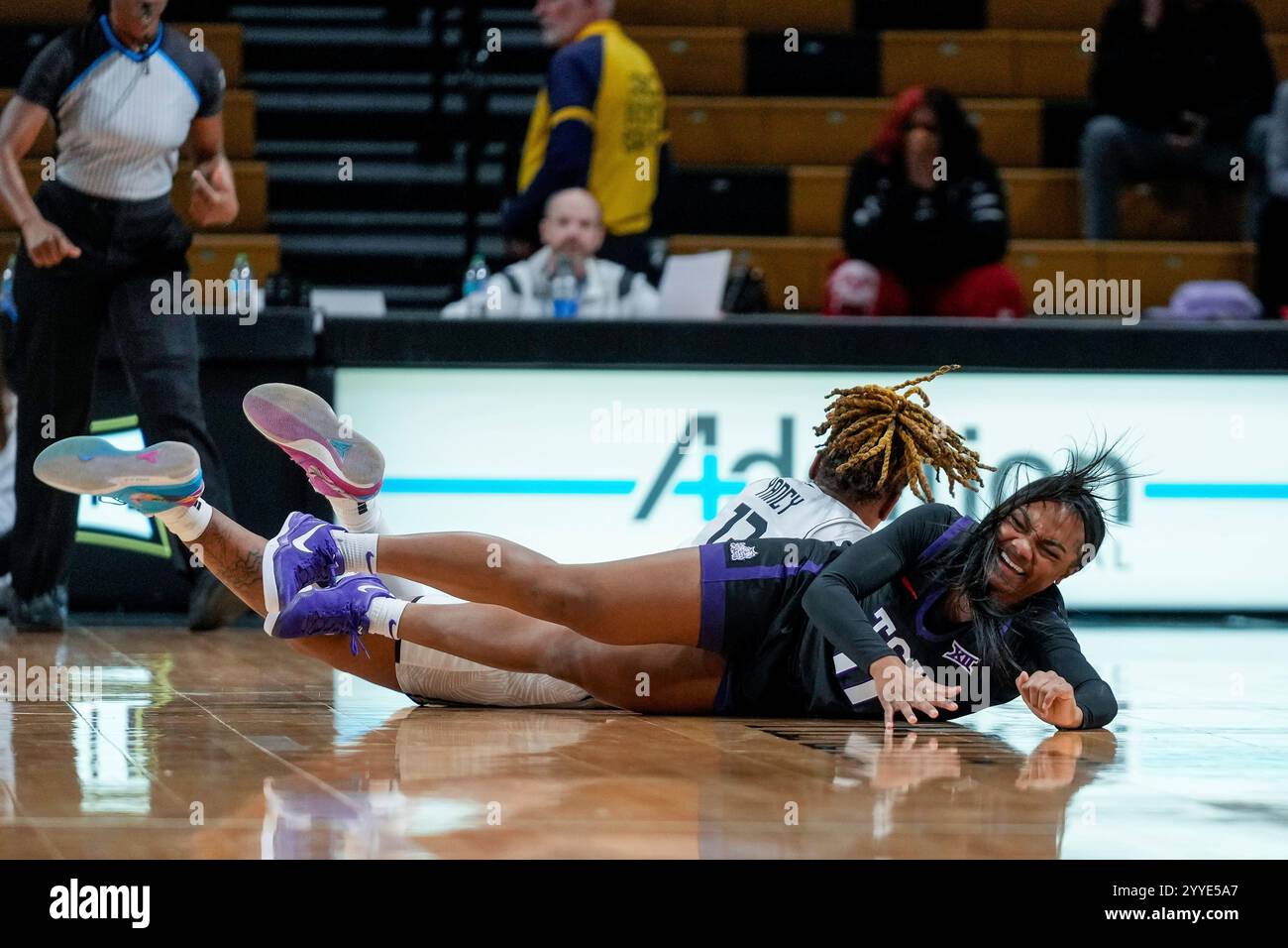 ORLANDO, FL - DECEMBER 21: TCU Horned Frogs guard Knisha Godfrey (11 ...