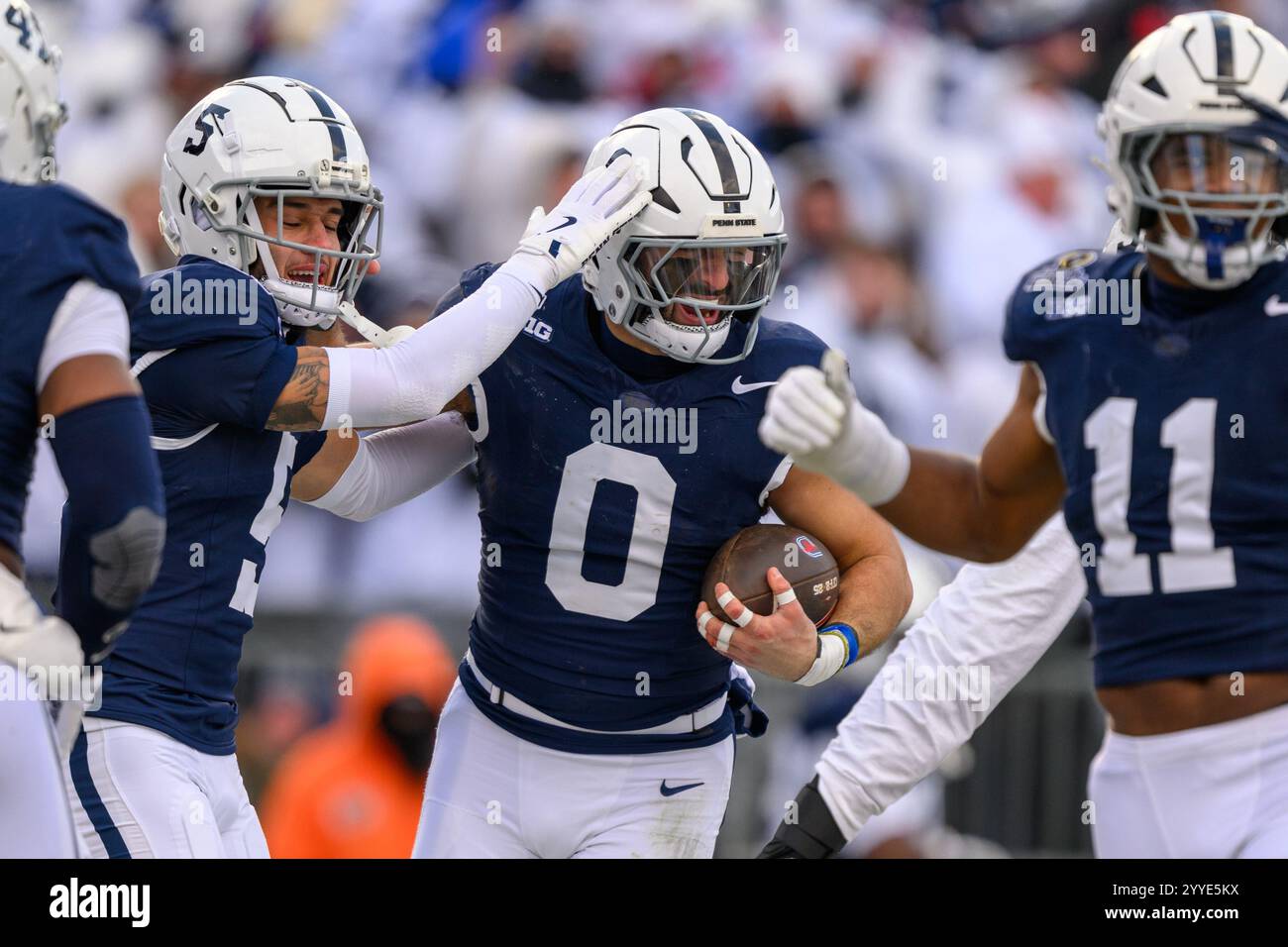 December 21, 2024: Penn State Nittany Lions linebacker Dominic DeLuca (0) and defensive end ...