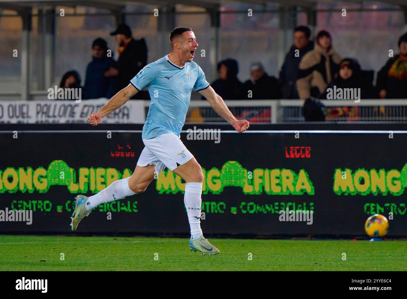 Adam Marusic of SS Lazio celebrates after scoring a goal during US ...