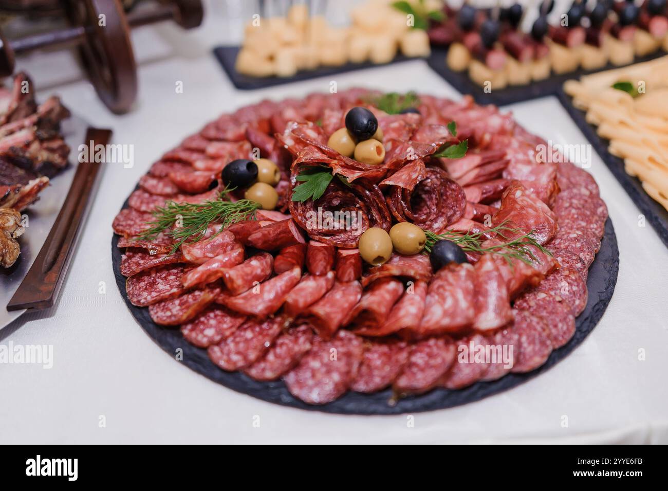 Colorful platter assorted slices hi-res stock photography and images ...