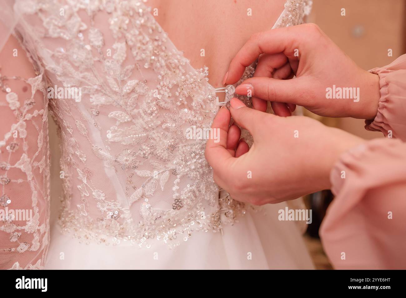 Couture detailing hi-res stock photography and images - Alamy