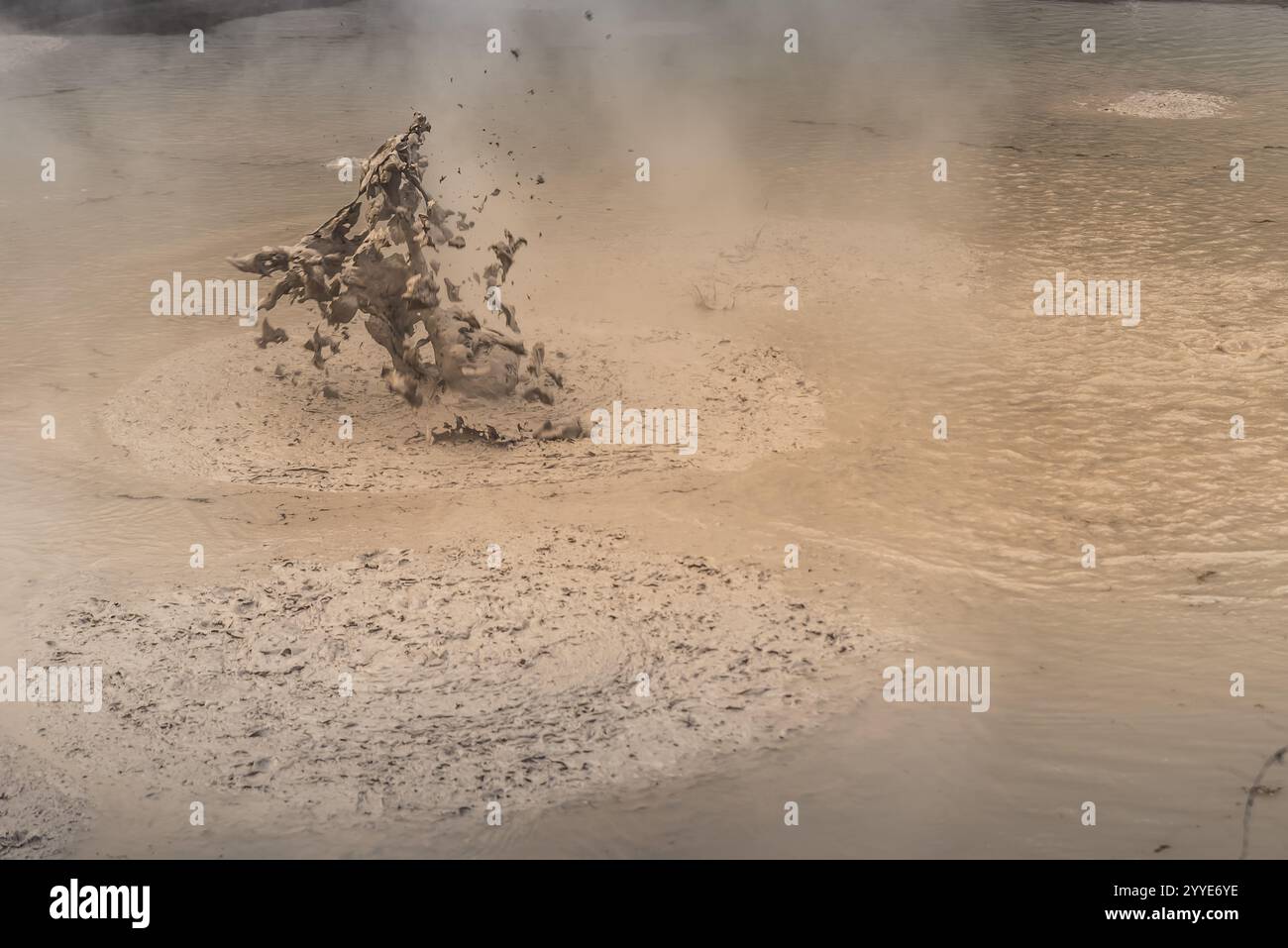 Thermal mud pools at Rotorua Stock Photo - Alamy