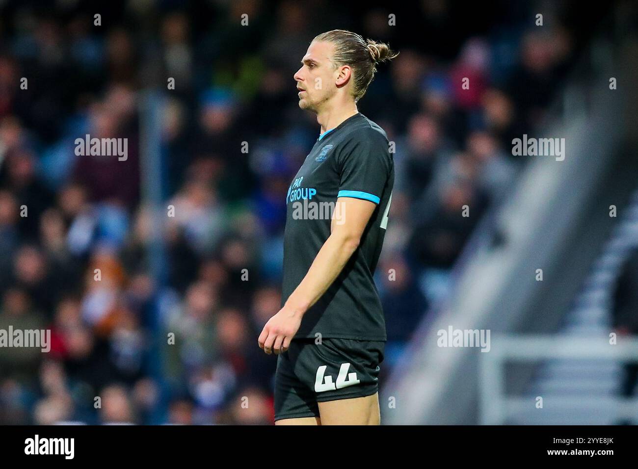 Brad Potts of Preston North End looks on during the Sky Bet ...