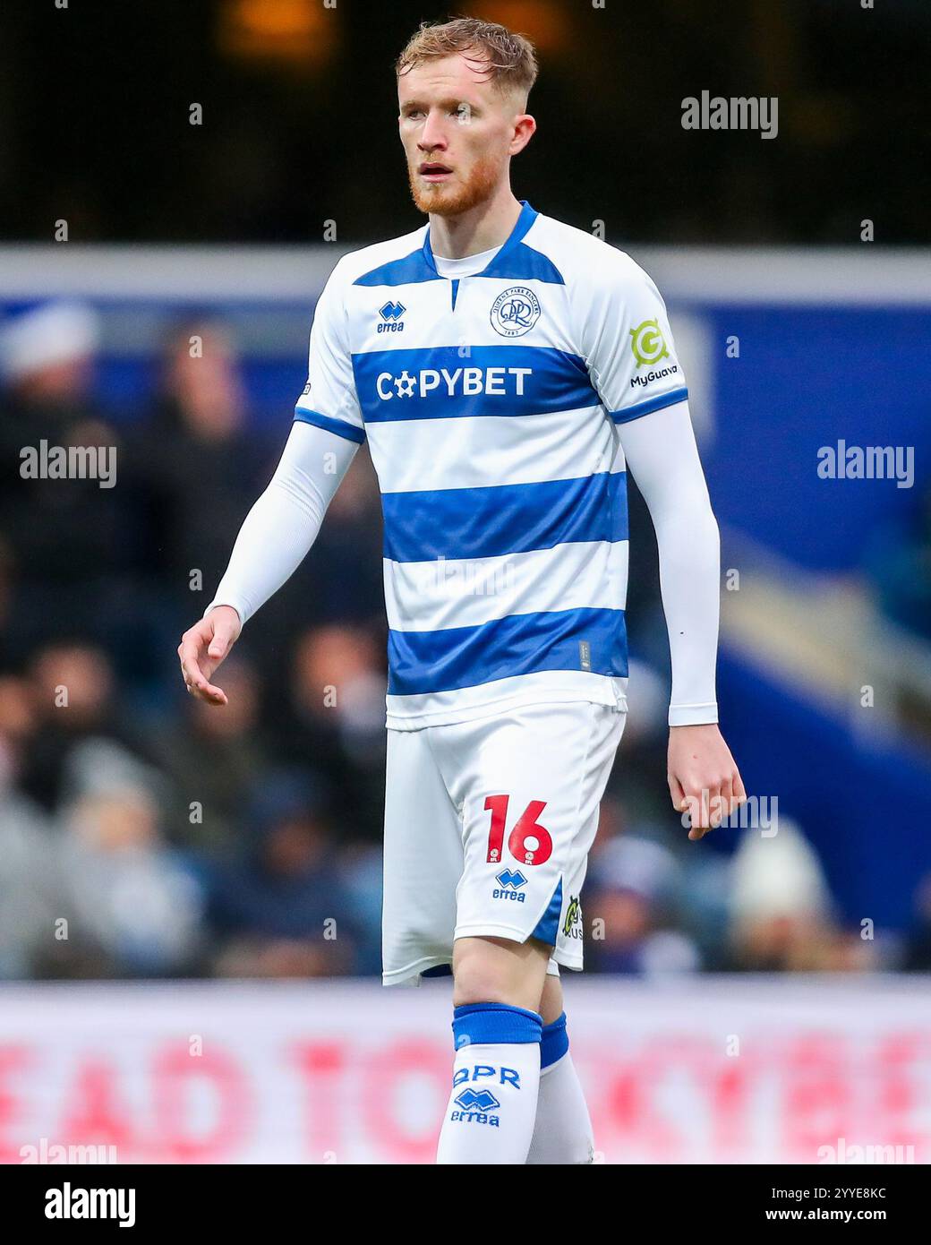 Liam Morrison of Queens Park Rangers looks on during the Sky Bet ...
