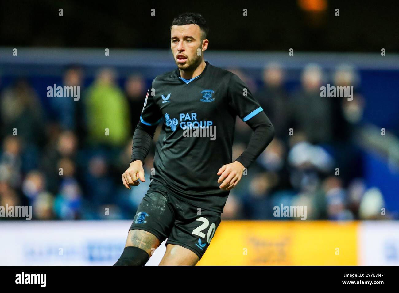Sam Greenwood of Preston North End in action during the Sky Bet ...