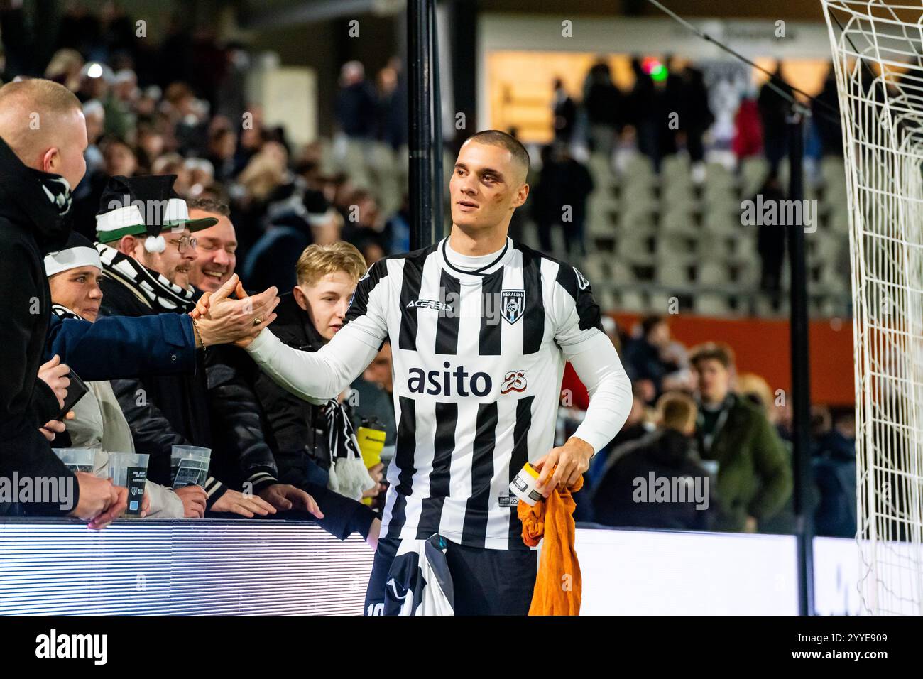 Almelo, Netherlands. 21st Dec, 2024. ALMELO, Stadium Asito, 21-12-2024 ...