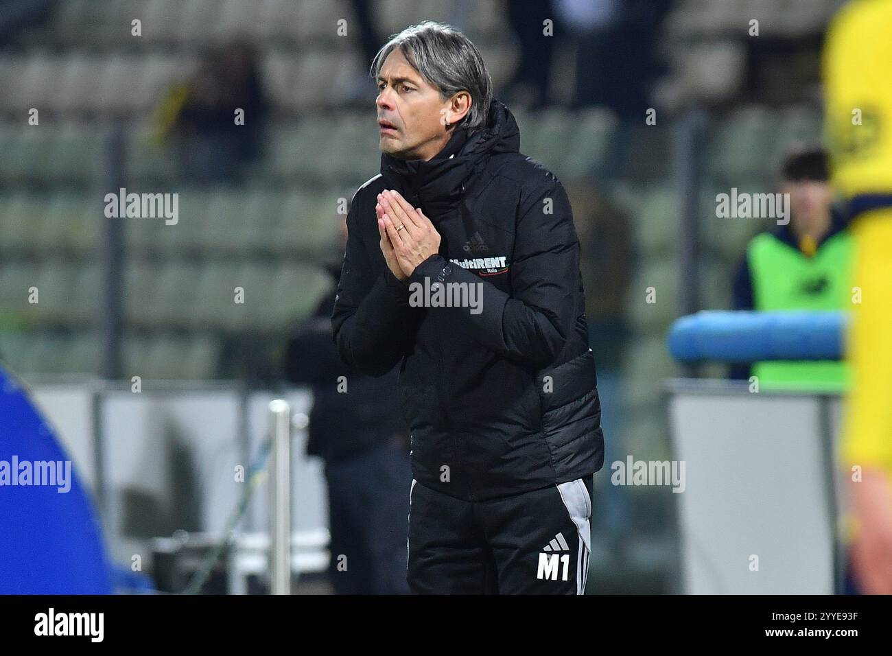 Modena, Italy. 21st Dec, 2024. Head coach of Pisa Filippo Inzaghi ...