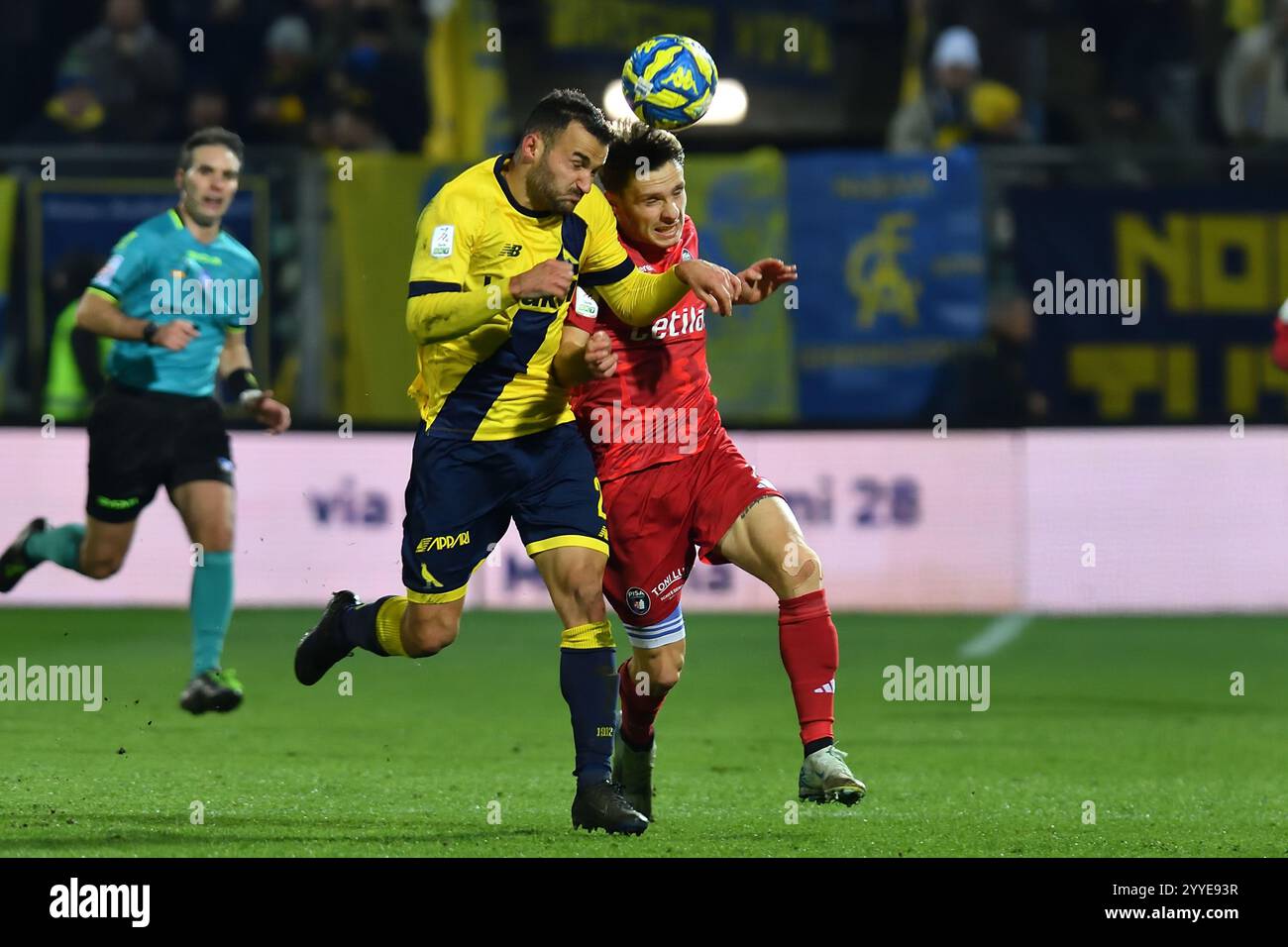 Modena, Italy. 21st Dec, 2024. Matteo Cotali (Modena) and Matteo ...