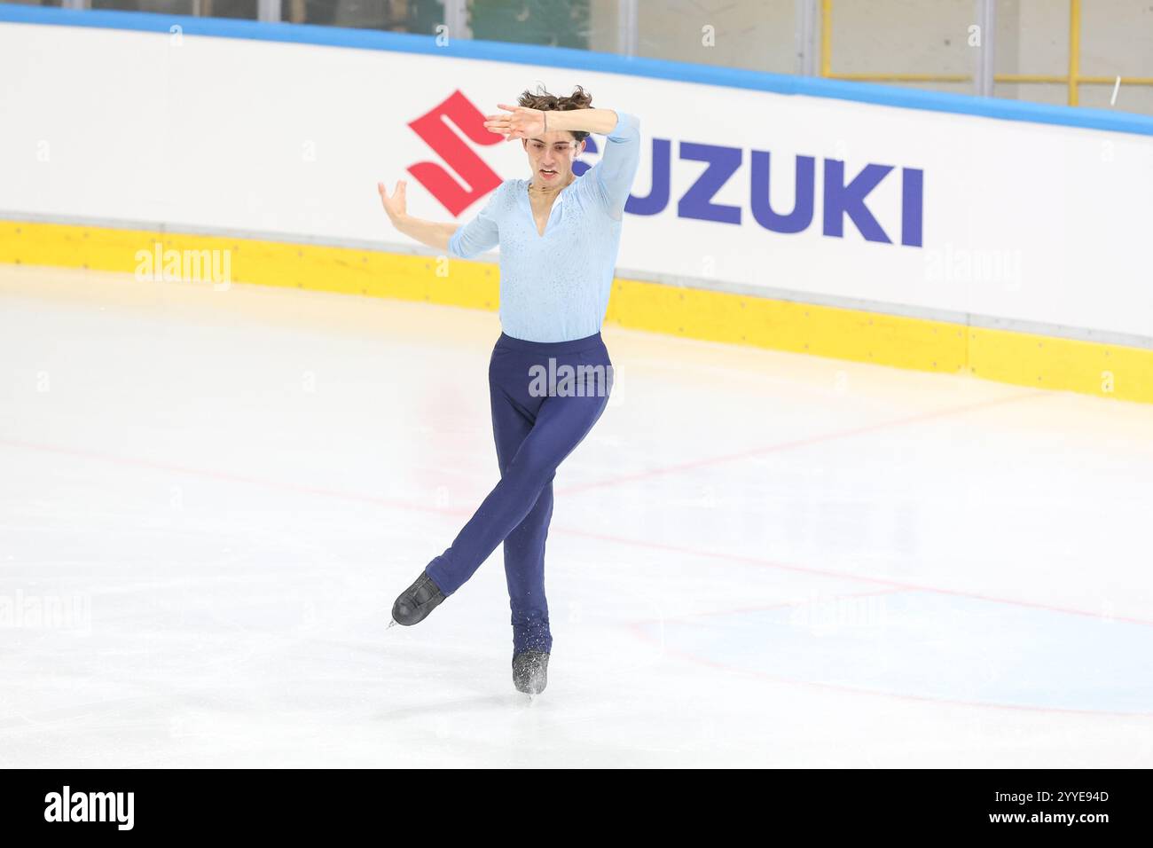 Varese, Italy. 21 december, 2024. Corey CIRCELLI at the ICE SKATING ...