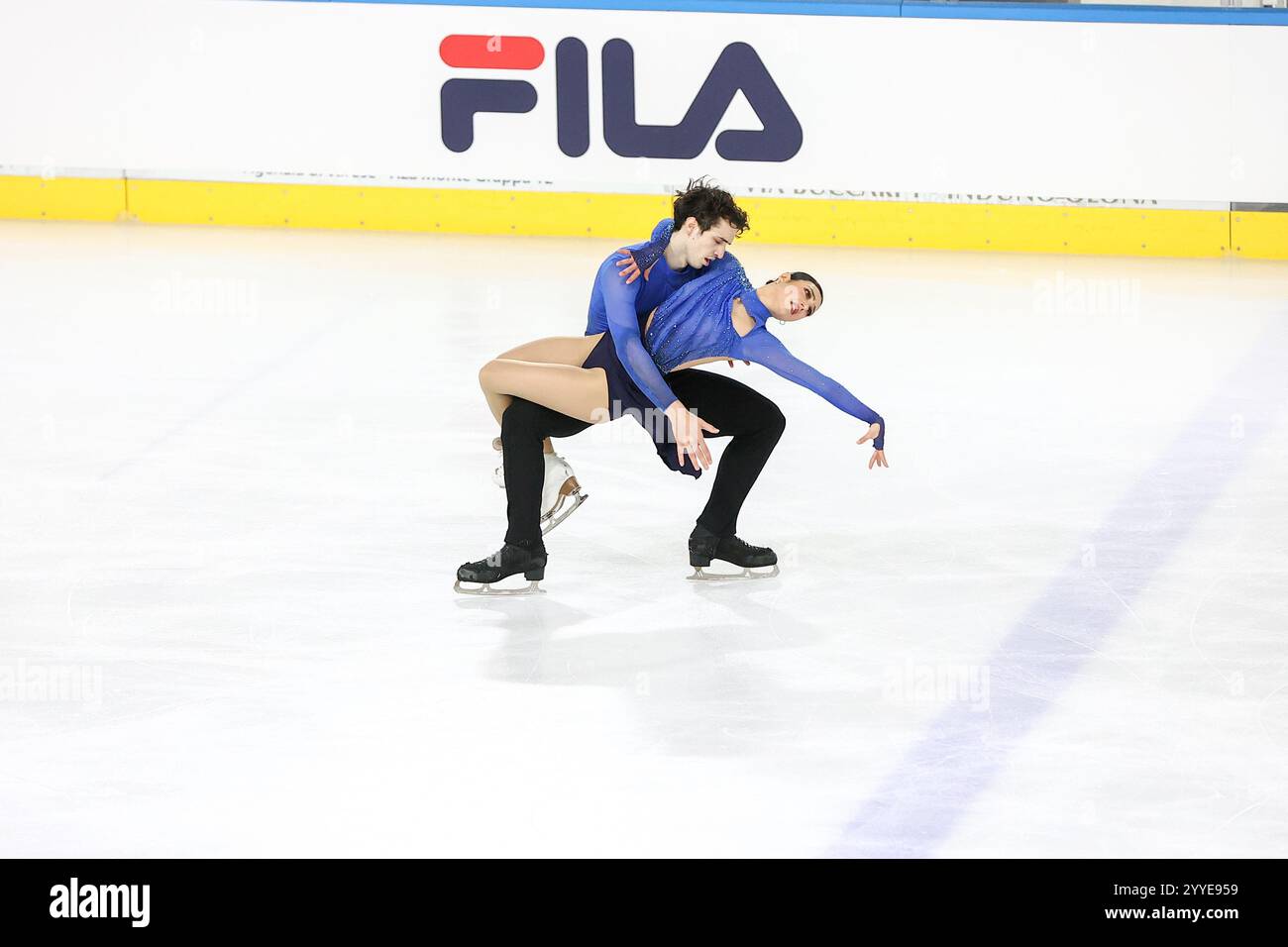 Varese, Italy. 21 december, 2024. Leia Francesca DOZZI / Pietro PAPETTI ...