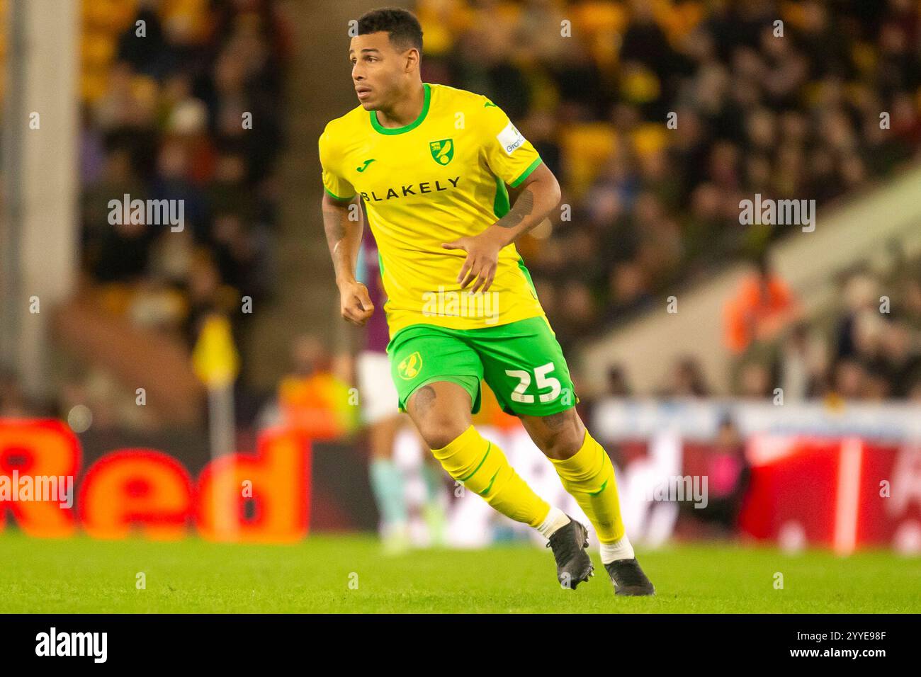 Onel Hernández of Norwich City during the Sky Bet Championship match ...