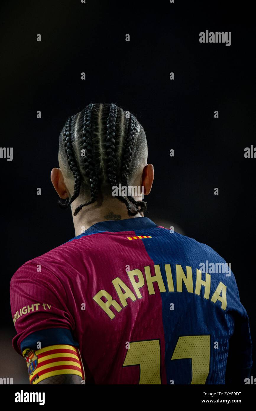 Raphael Dias Belloli "Raphinha" (FC Barcelona) in action during a La ...
