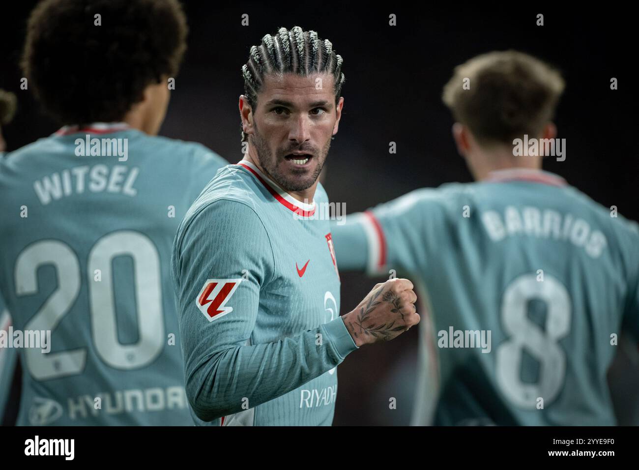 Barcelona, Spain. 21st Dec, 2024. Rodrigo De Paul (Atlético de Madrid ...