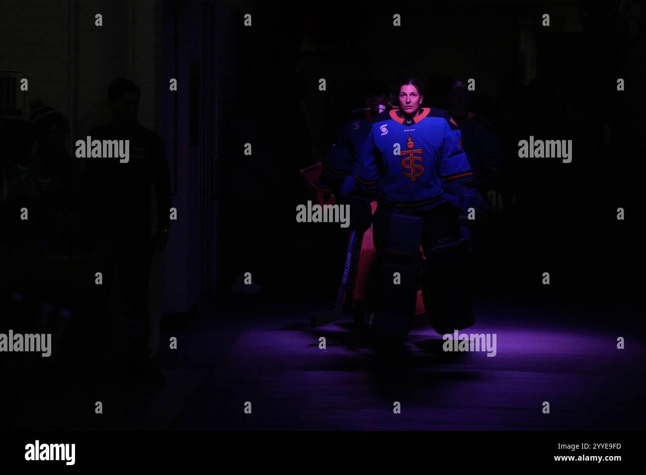 Toronto, Canada. 21st Dec, 2024. Toronto Sceptres goaltender Raygan ...