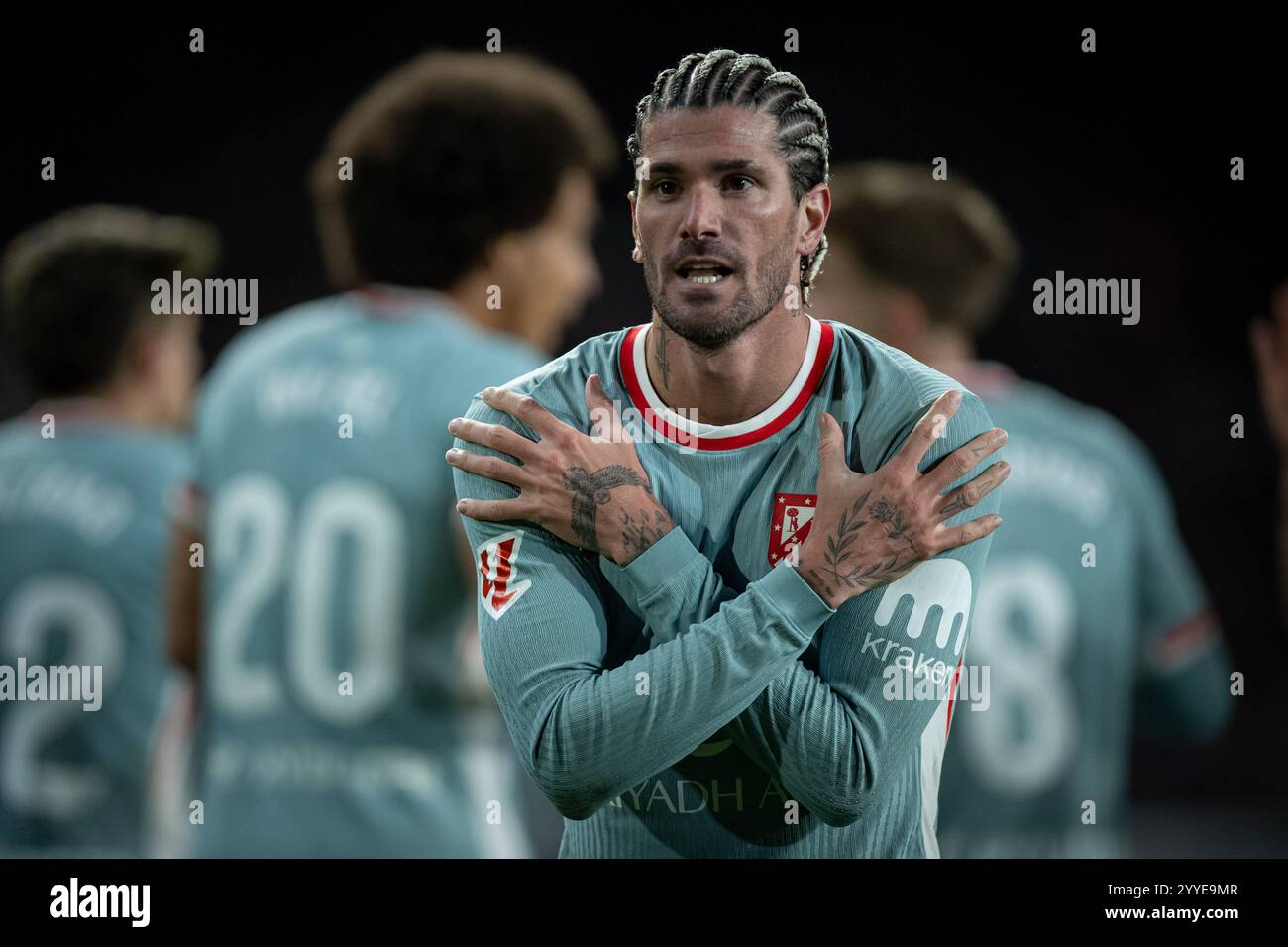 Barcelona, Spain. 21st Dec, 2024. Rodrigo De Paul (Atlético de Madrid ...