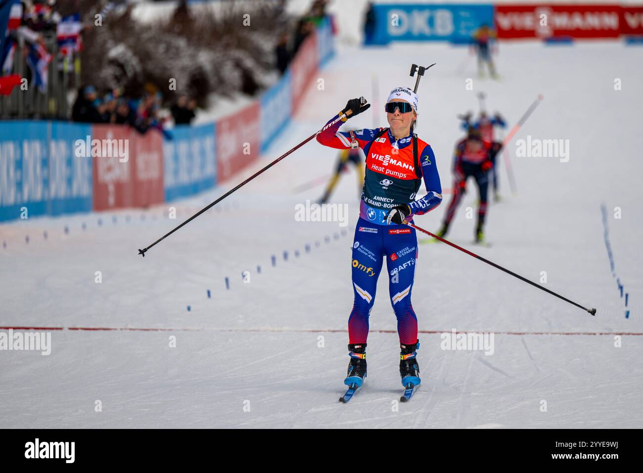 Le Grand Bornand, France. 21st Dec, 2024. RICHARD Jeanne, Women 10 Km ...