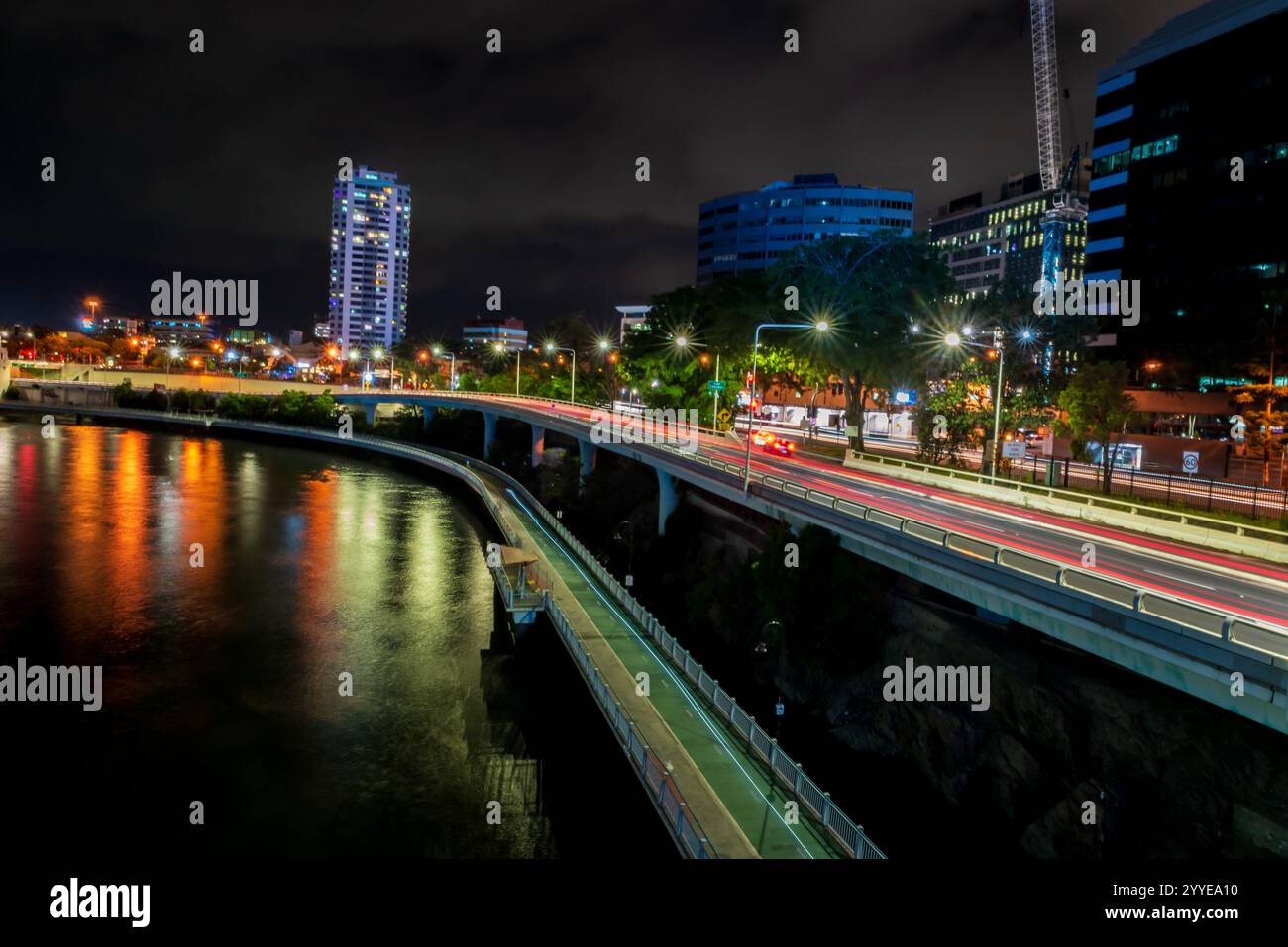 Brisbane night life hi-res stock photography and images - Alamy