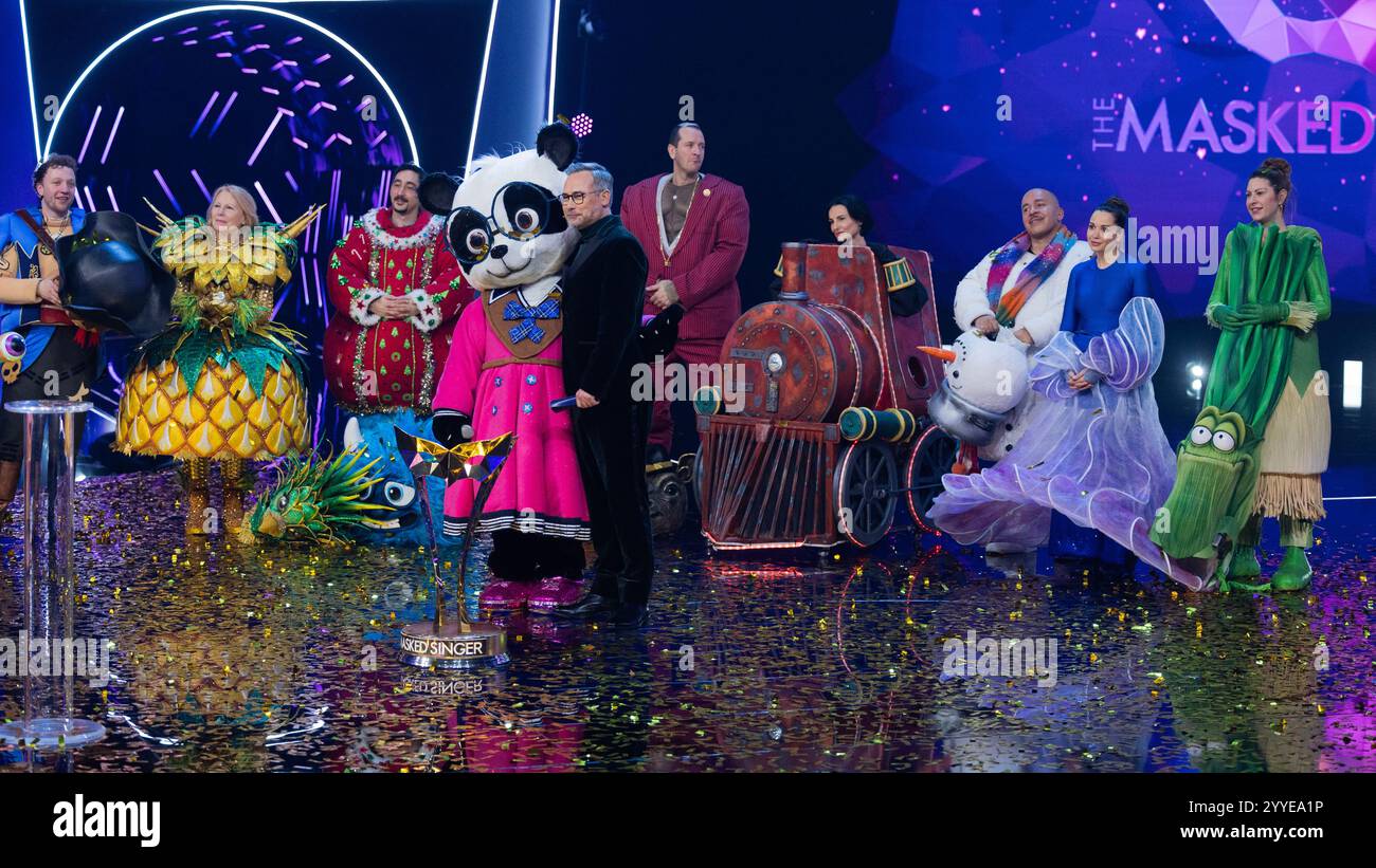 Cologne, Germany. 21st Dec, 2024. The character "The Panda" stands on ...