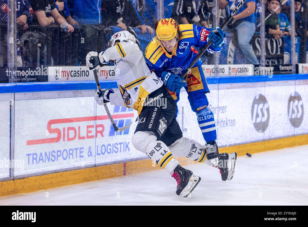 Check from top scorer Daniel Vozenilek (EV Zug) - 21.12.2024 - National ...