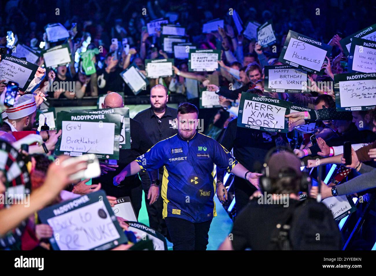 Alexandra Palace, London, UK. 21st Dec, 2024. 2024/25 PDC Paddy Power ...