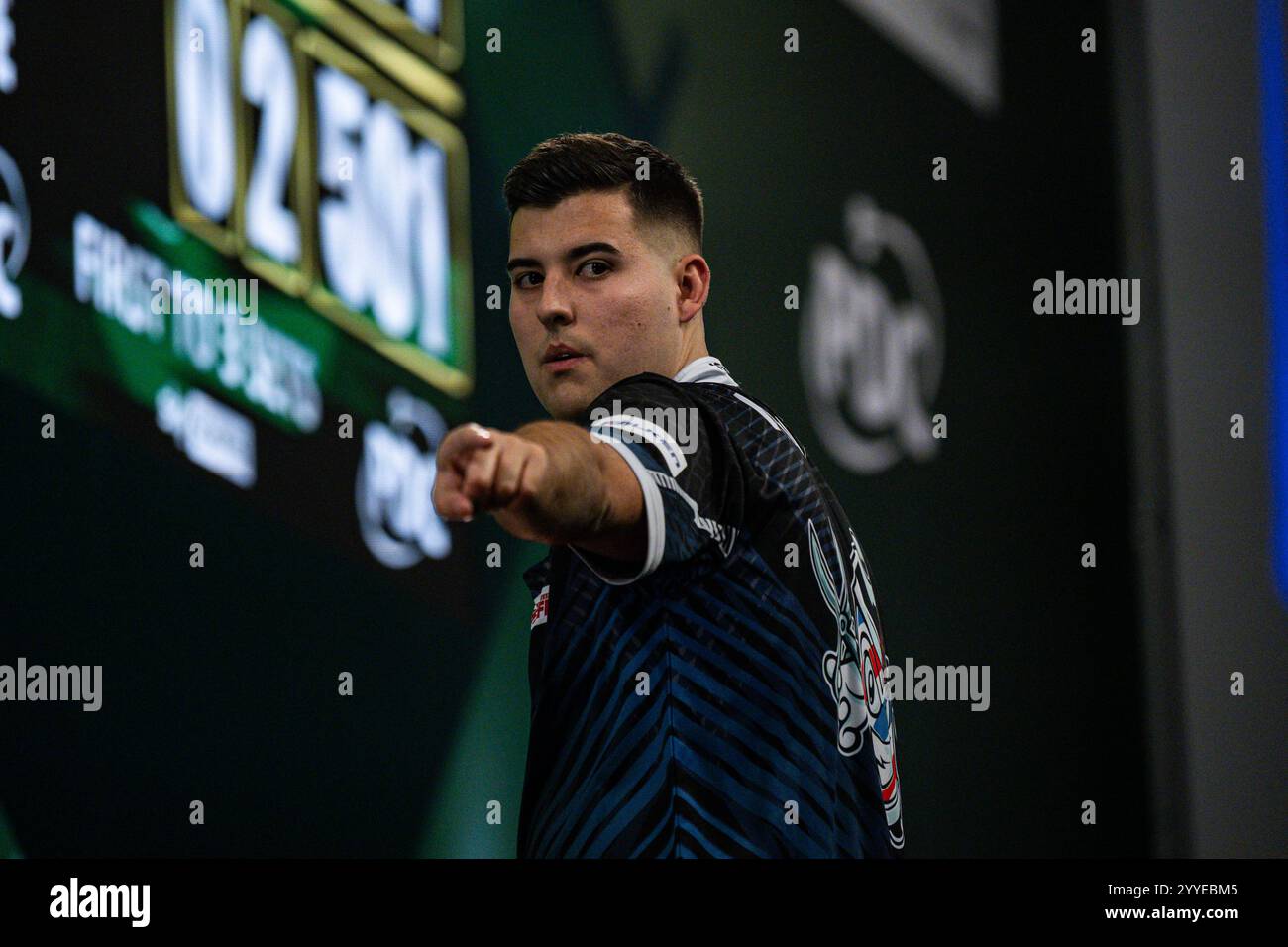 Alexandra Palace, London, UK. 21st Dec, 2024. 2024/25 PDC Paddy Power ...