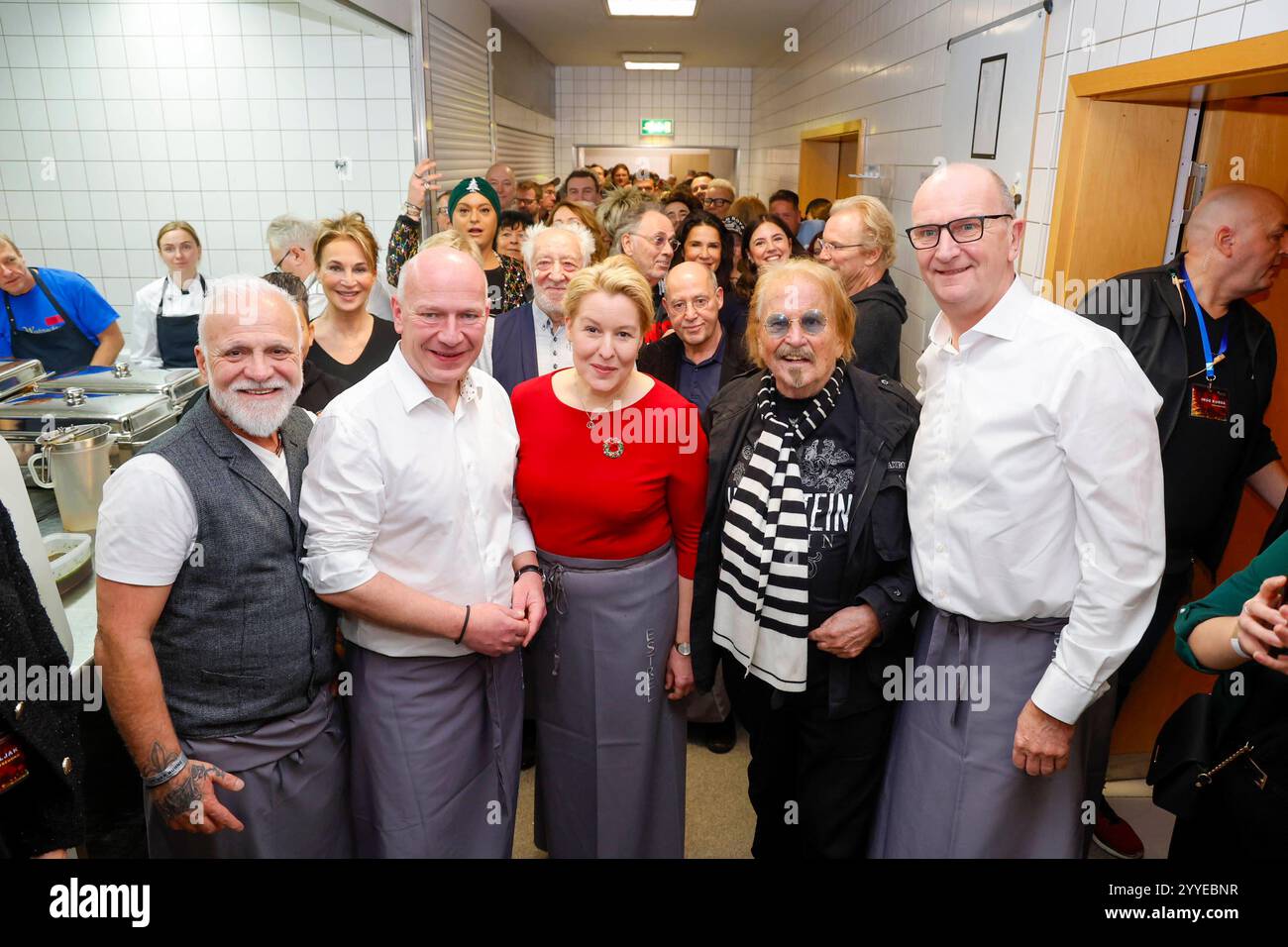 Kai Wegner, Franziska Giffey, Frak Zander, Dr. Dietmar Woidtke MP Land ...