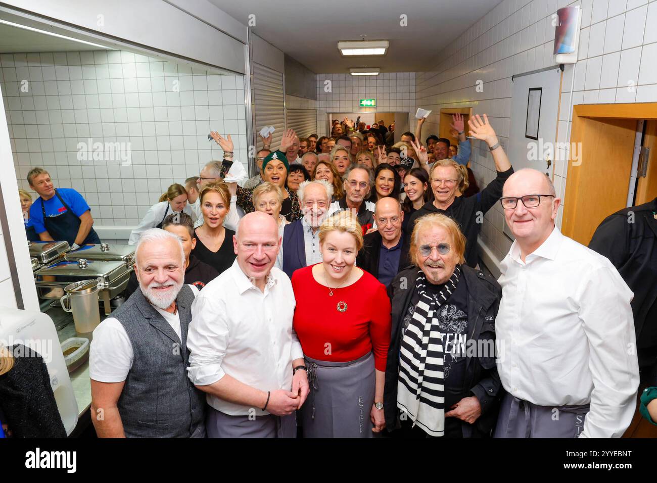 Kai Wegner, Franziska Giffey, Frak Zander, Dr. Dietmar Woidtke MP Land ...