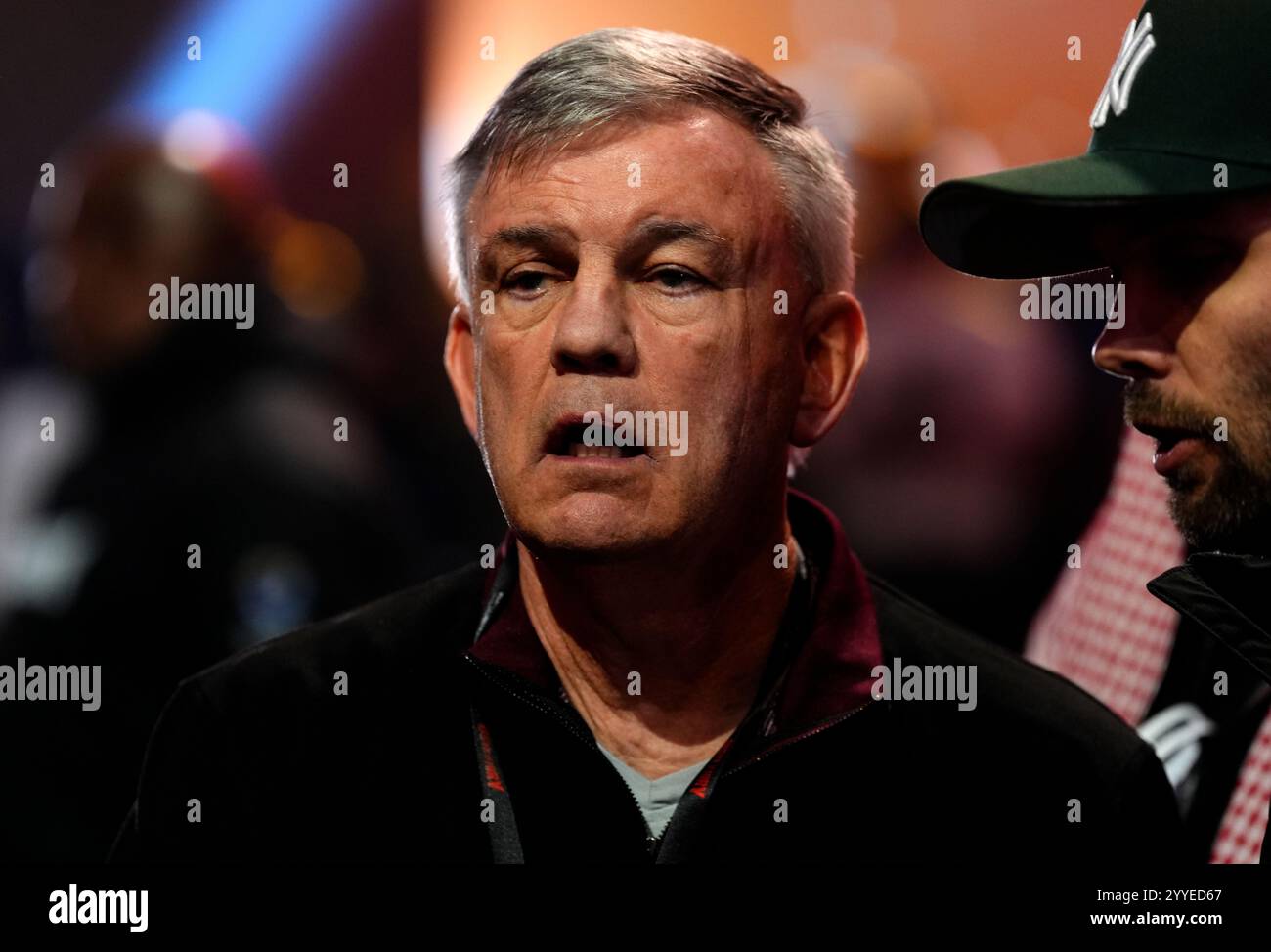 Teddy Atlas at the Kingdom Arena in Riyadh, Saudi Arabia. Picture date ...