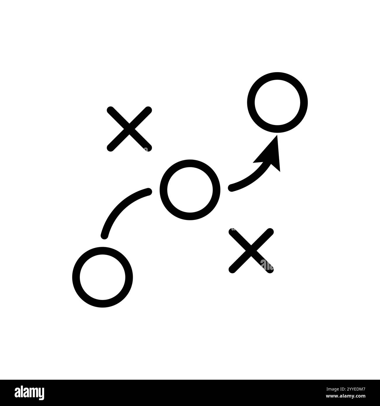 tactics business concept icon and symbol Stock Vector Image & Art - Alamy