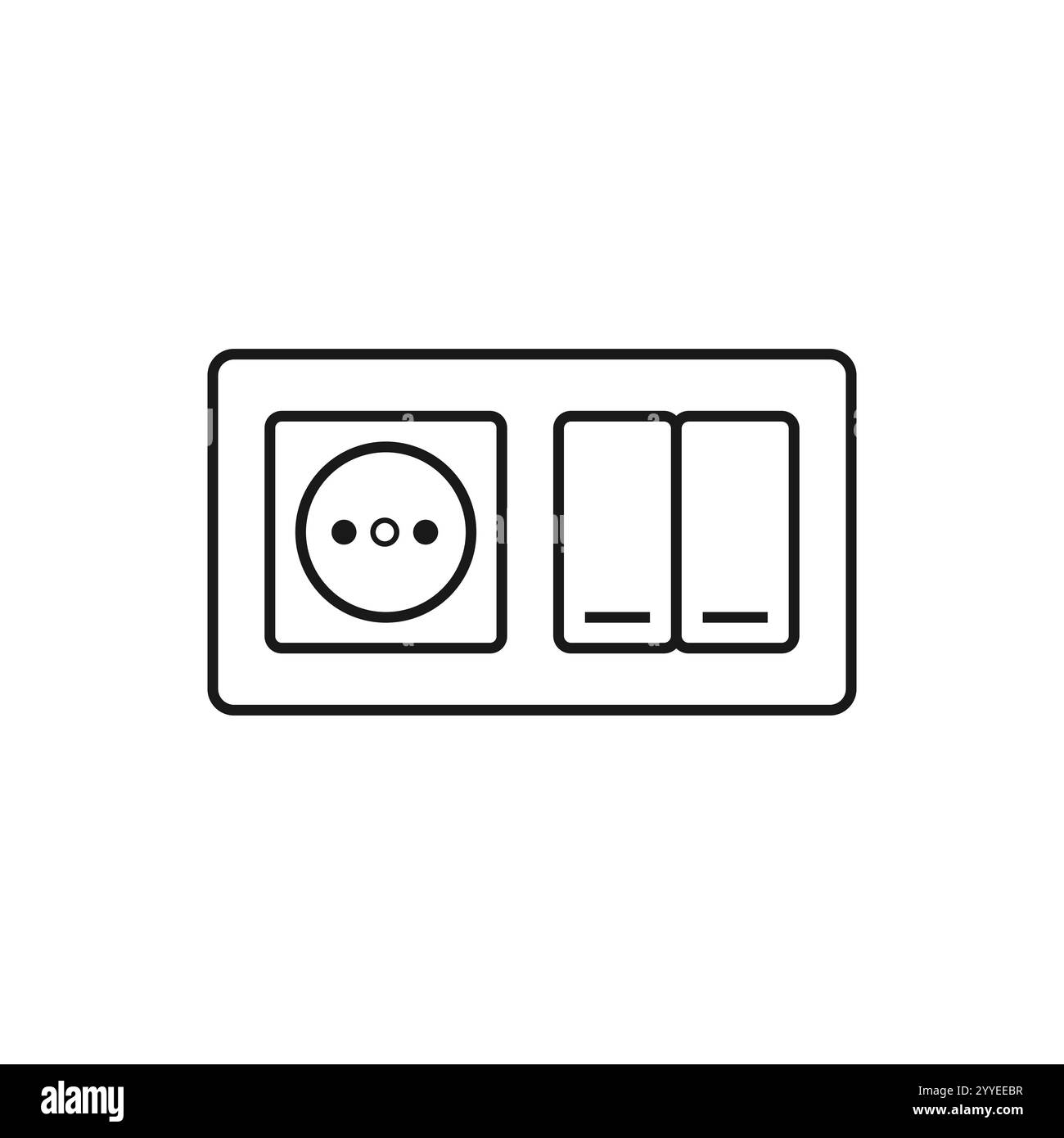Install the switch Black and White Stock Photos & Images - Alamy