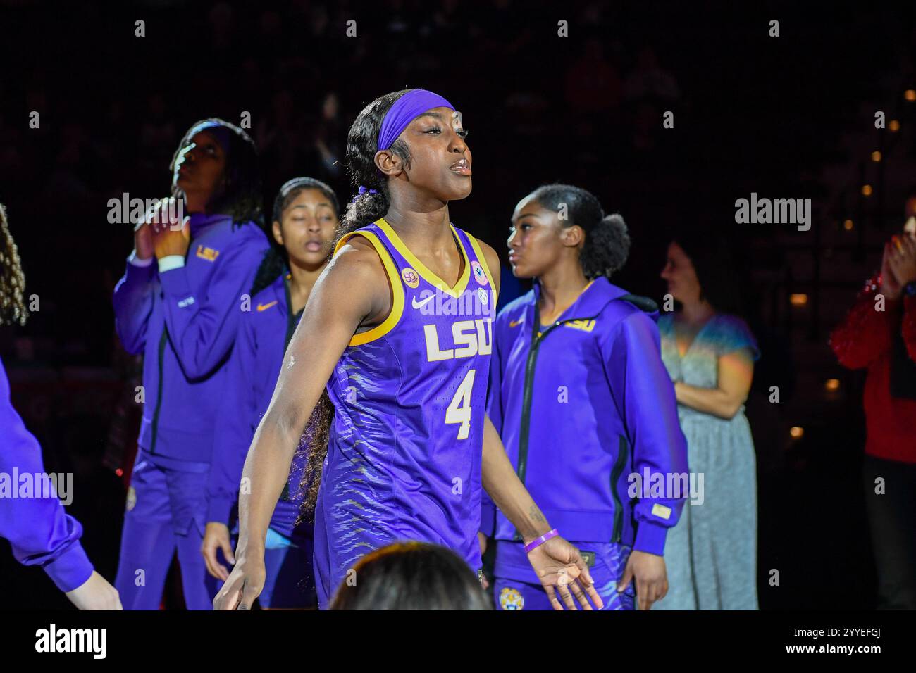 Uncasville, CT, USA. 17th Dec, 2024. LSU Tigers guard Flau'Jae Johnson ...