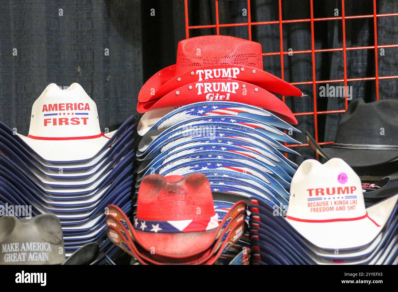 Phoenix, USA. 21st Dec, 2024. Trump themed merchandise is for sale in ...